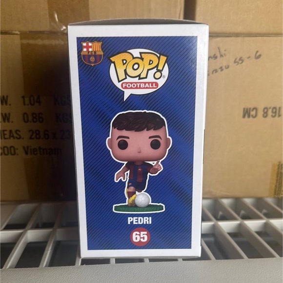 Funko | Toys | Funko Pop Football Soccer Fc Barcelona Pedri Figure 65 ...